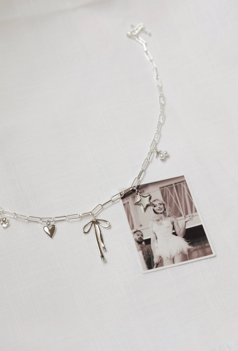 *Silver* Sabrina Charm Necklace – Marie Rings