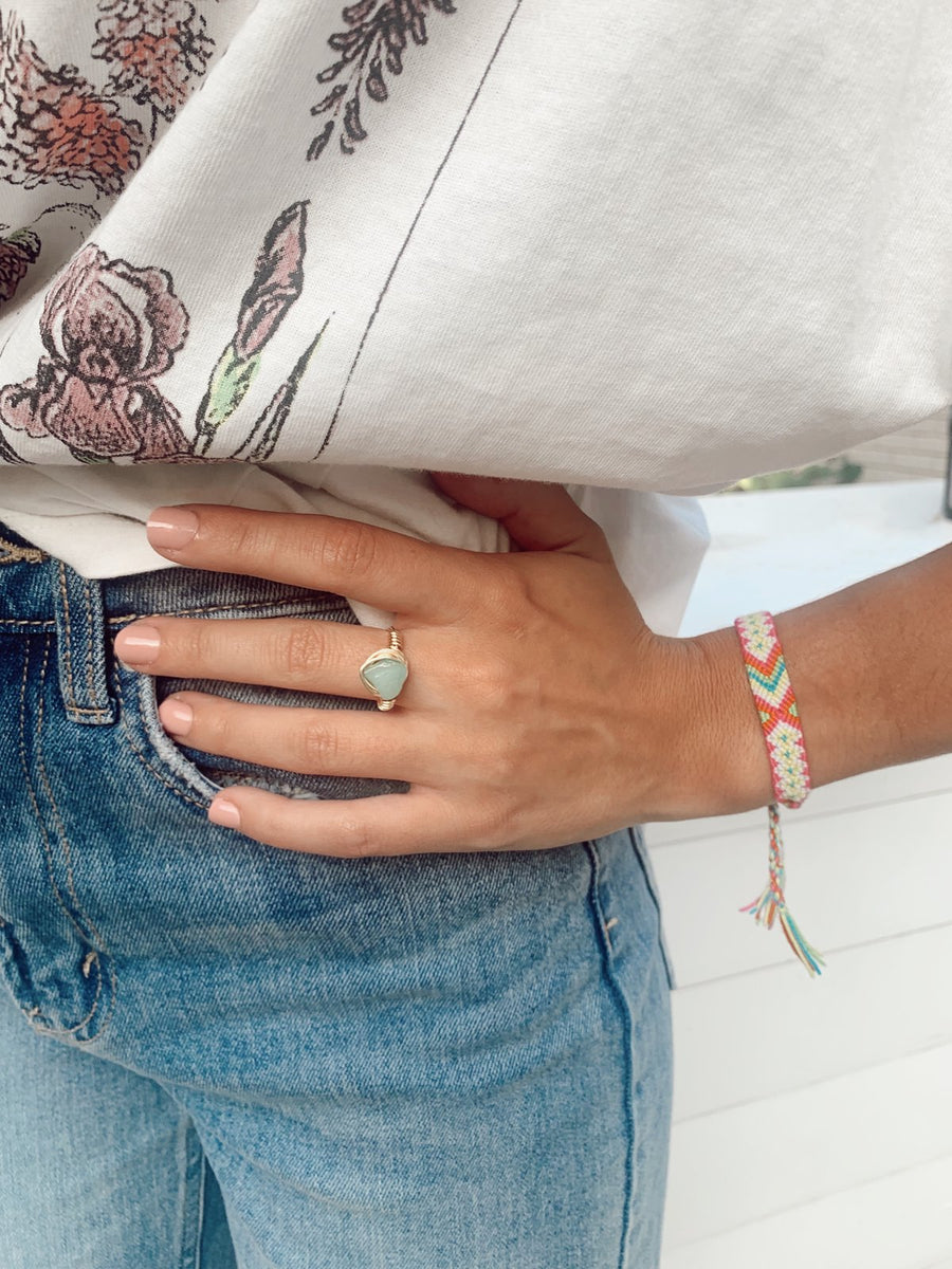 Adventurine Ring – Marie Rings