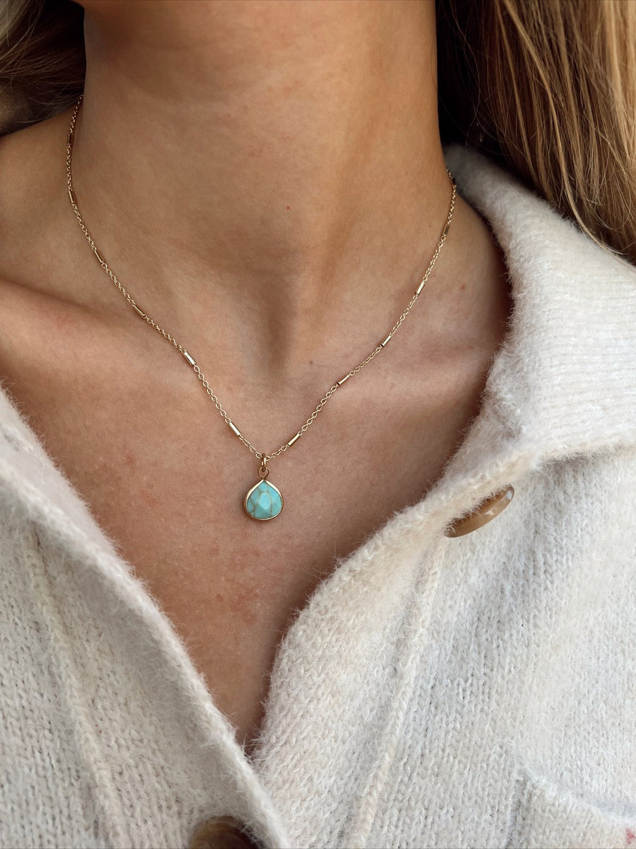 Robin Blue Necklace – Marie Rings