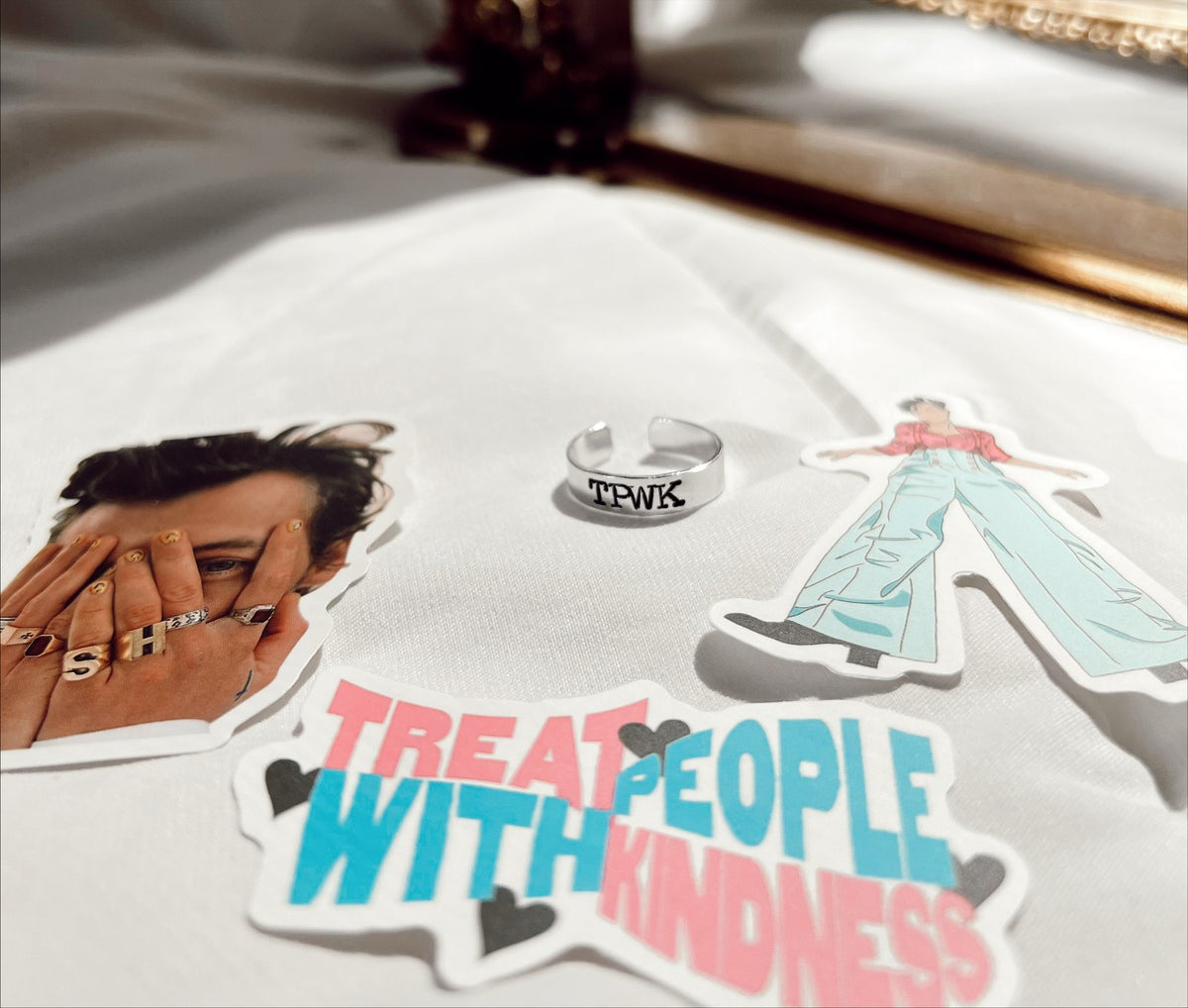 TPWK stamped ring – Marie Rings